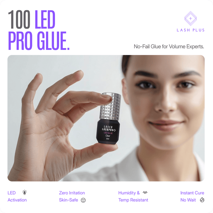100LED Pro Glue – Lash Plus