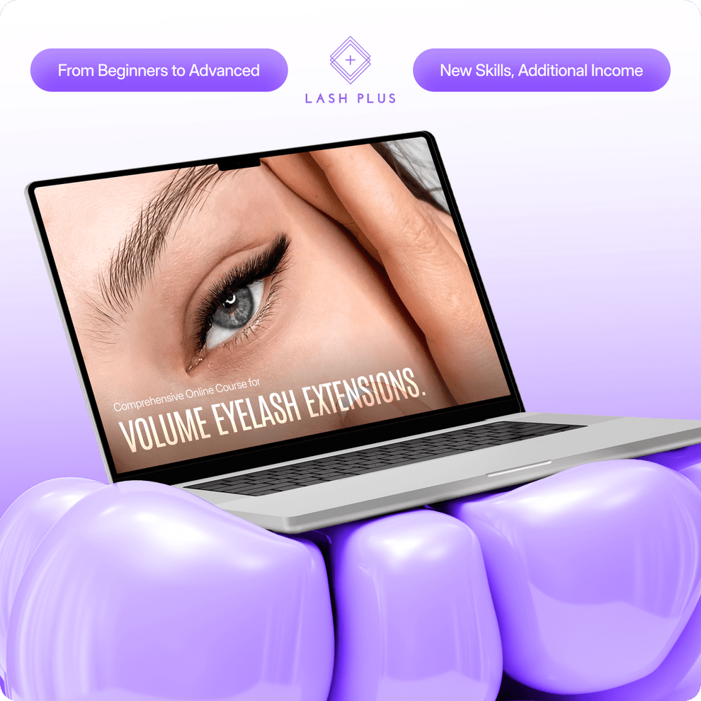 Mastering Volume Eyelash Extensions – Lash Plus
